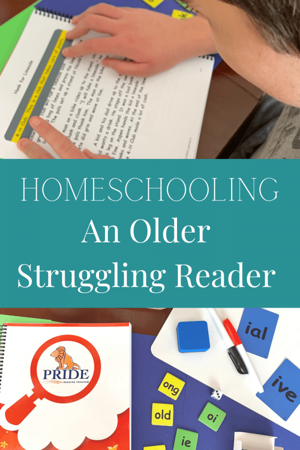 A Homeschool Reading Program For Older Struggling Readers - Different ...